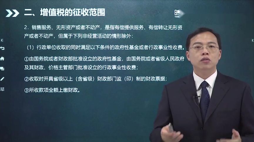 12.中级会计职称-经济法-增值税法-非经营活动的情形
