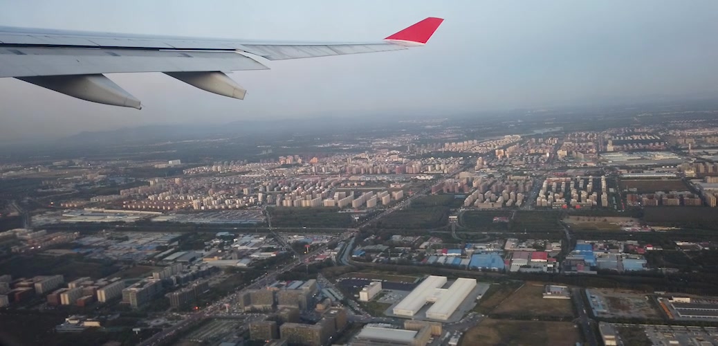 大疆OSMO Pocket记录飞行记录【川航 北京-成都】