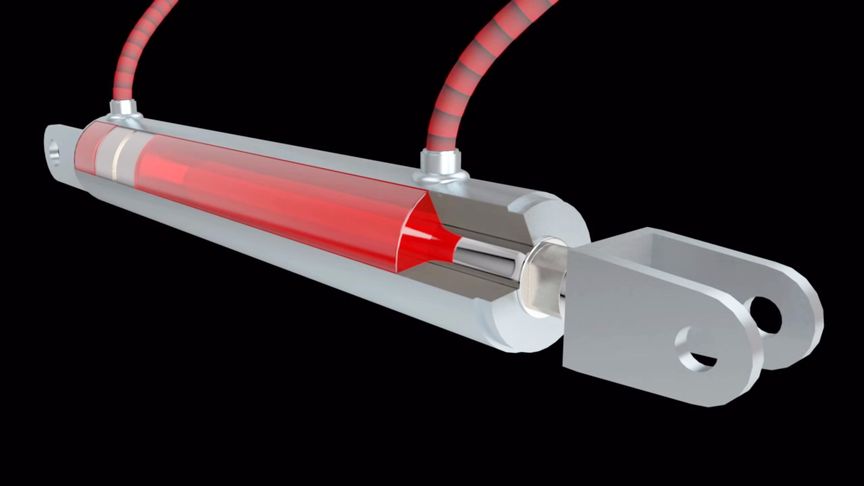 秒懂,动画展示液压系统的工作原理