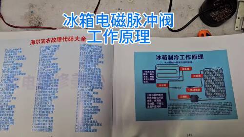 冰箱脉冲电磁阀工作原理 冰箱维修 家电维修培训 江安县家电维修