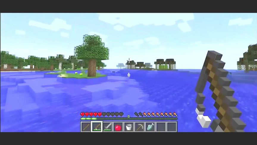 我的世界,之让娜娜教你正确食用生存地图的方式