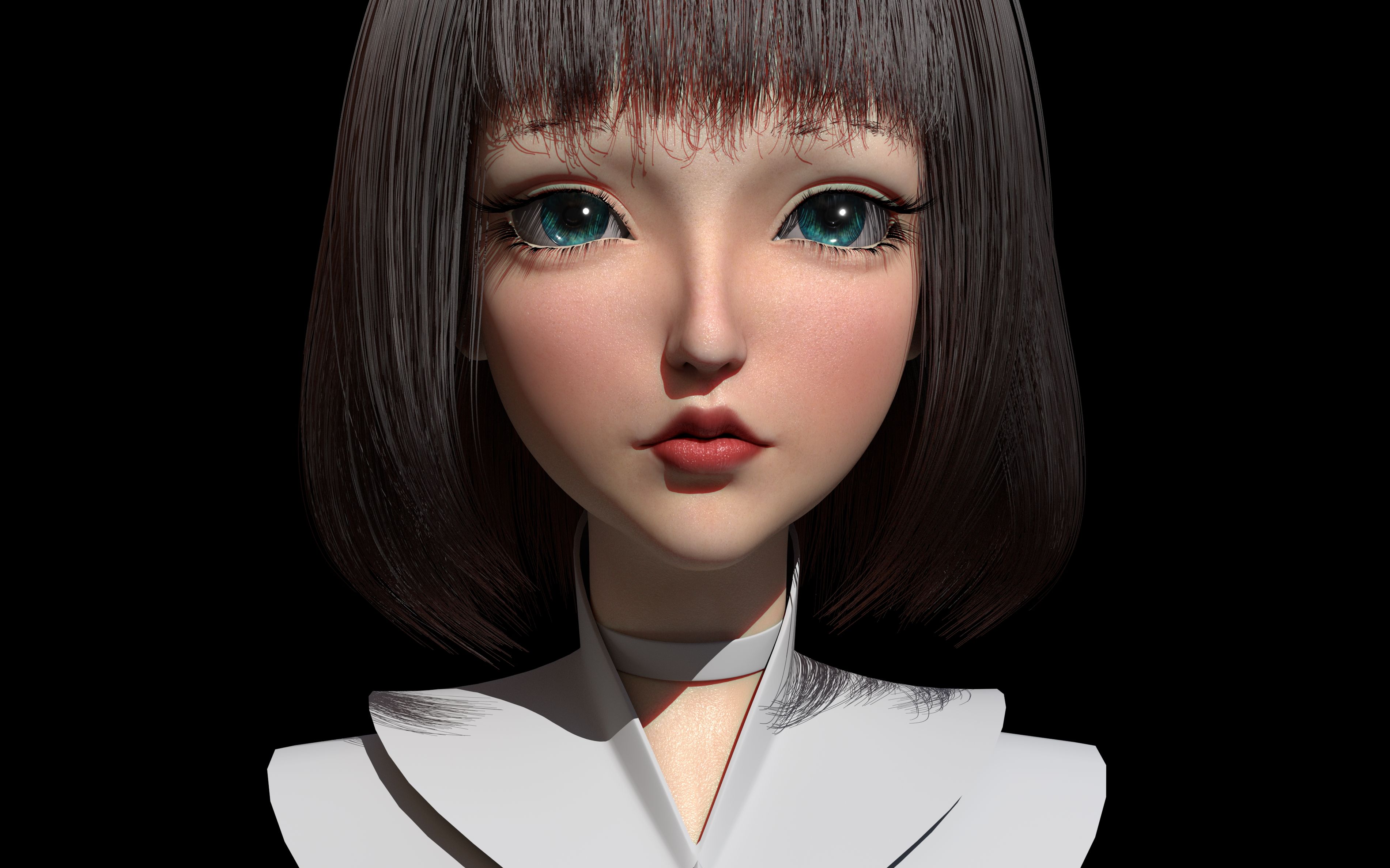 Maya (Arnold SSS材质)角色头部制作教程