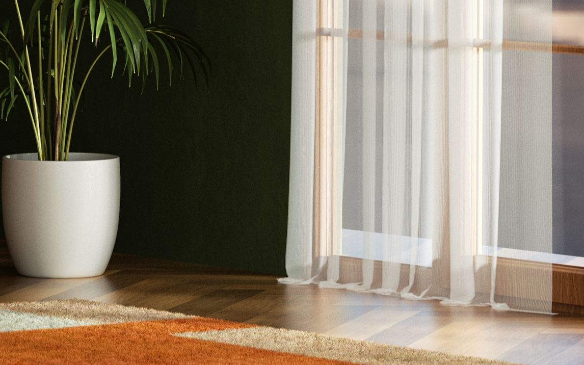 超实用的C4D透光窗帘OC材质详解—附贴图