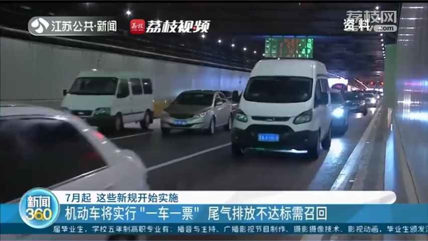 7月起机动车尾气排放不达标需召回