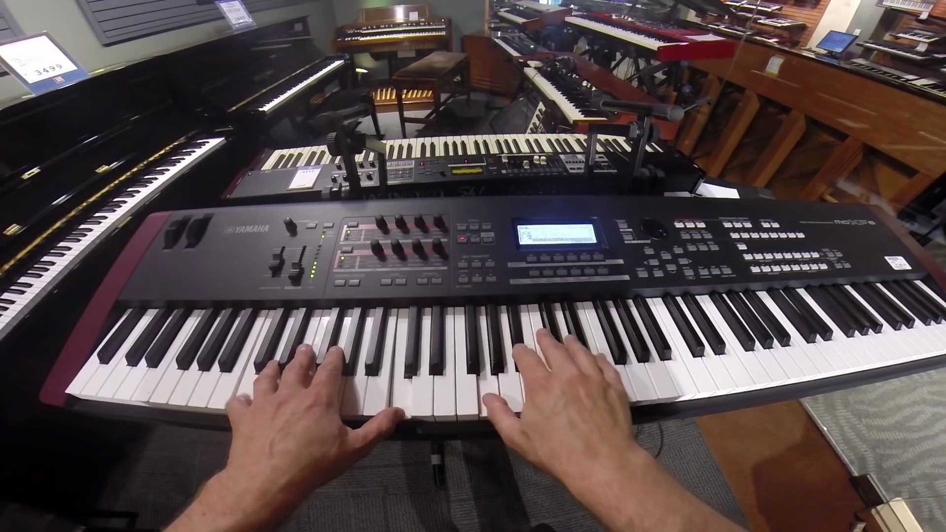 Yamaha MOXF8 MOXF6几种模式的简介以及教学