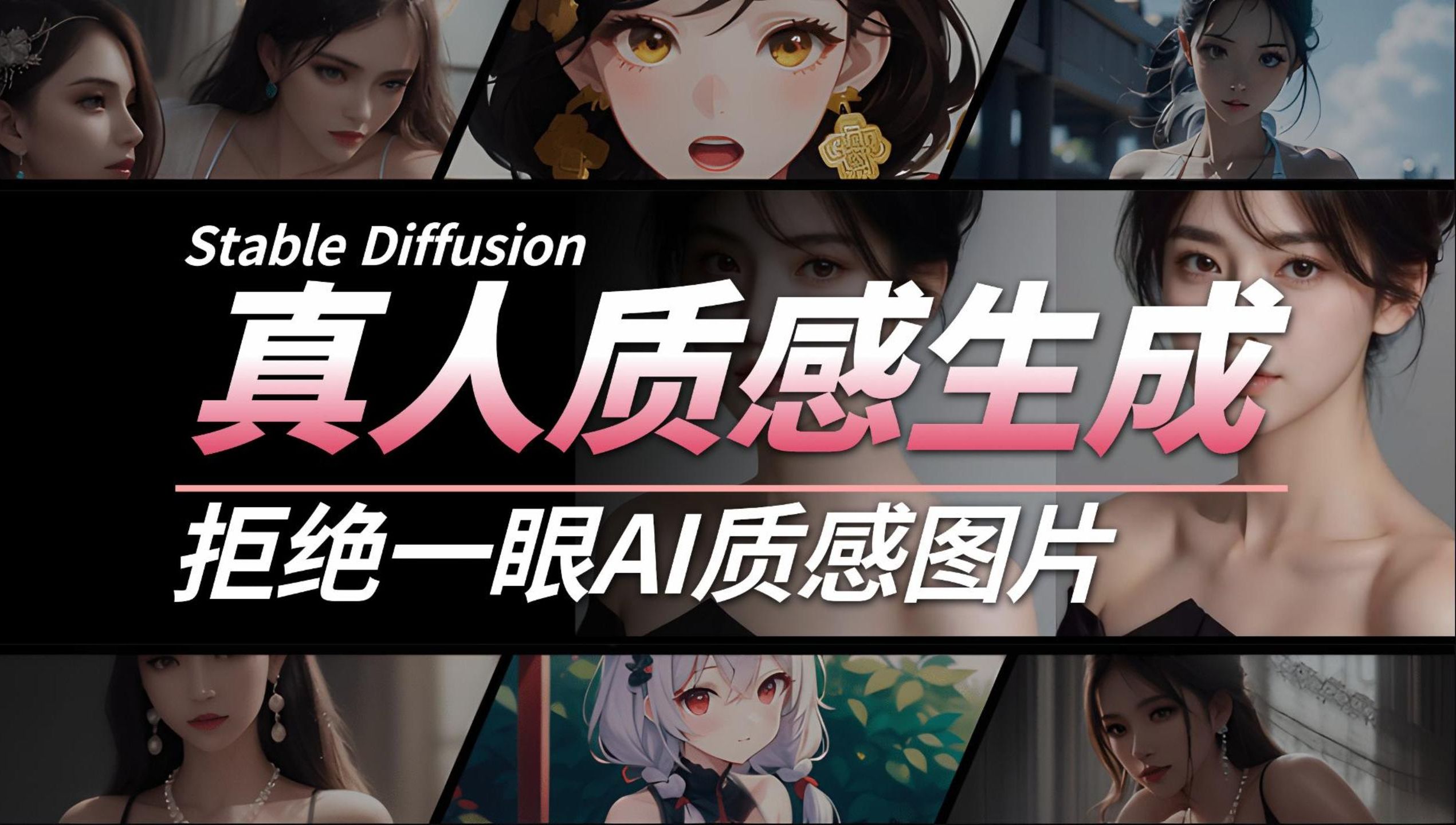 SD拒绝一眼AI质感,超写实图片如何制作?进来学!(附模型)