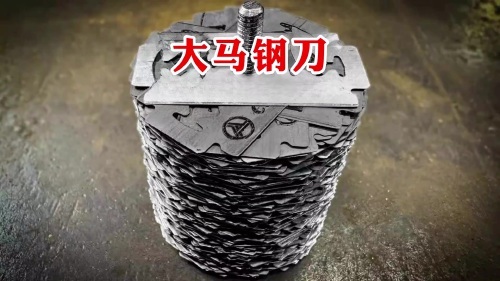 大马钢刀打磨秘籍,真是太神奇了!