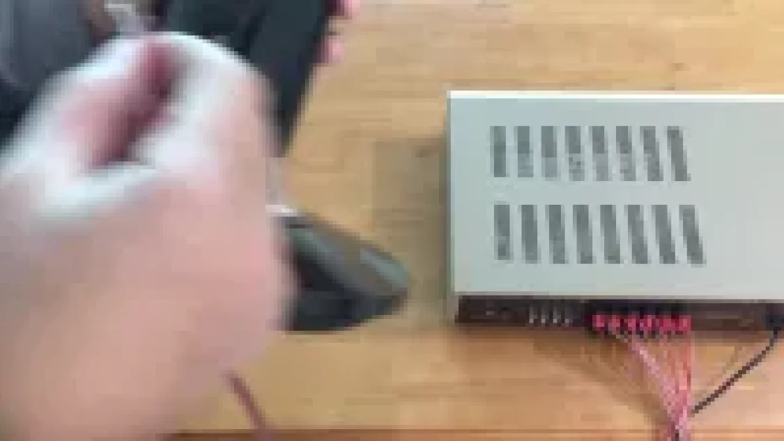 【4】功放机接音箱教程