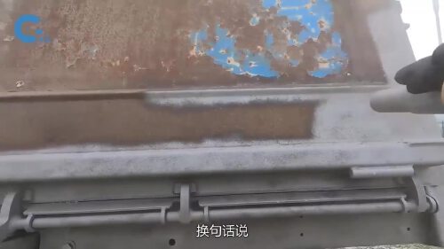砂粒喷射除锈黑科技!1秒清除顽固锈迹,效率提升10倍!