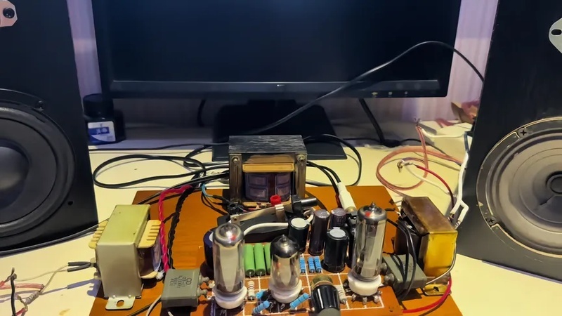 电子管版 bb 鼓 音响 电子爱好者 diy 功放 电子管功放
