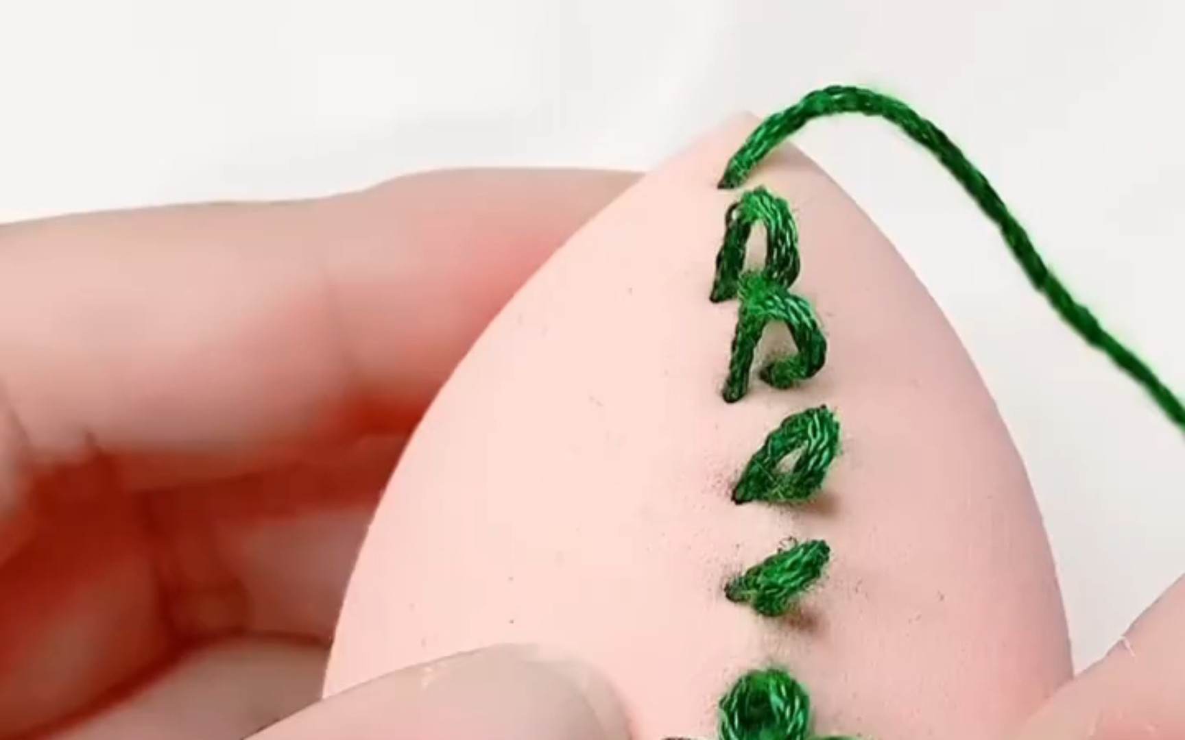 失传已久的隐形针法,语音慢教程