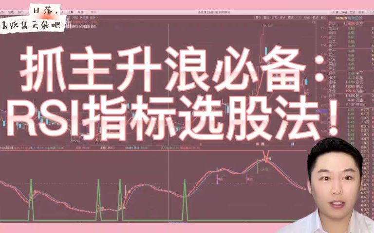 抓主升浪必备:RSI指标选股法!
