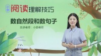 小学1-2年级语文阅读理解 第11集 数自然段和数句子