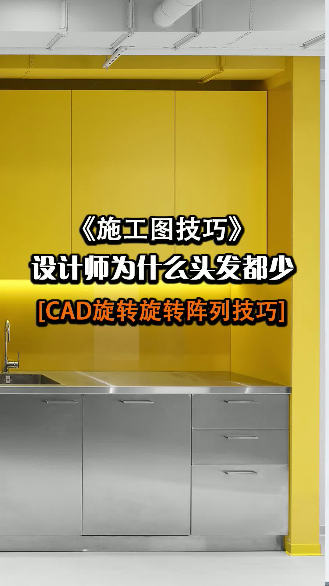76.CAD旋转旋转阵列技巧