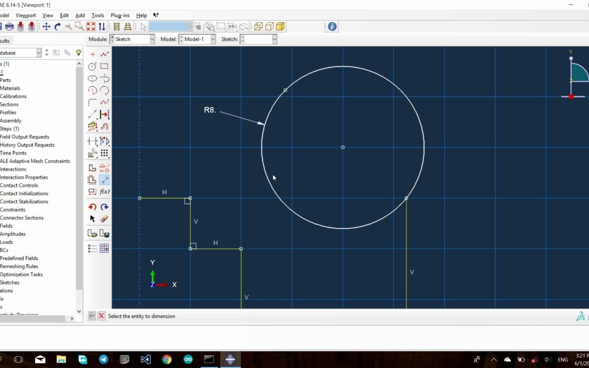 3 - ABAQUS 2D草图绘制