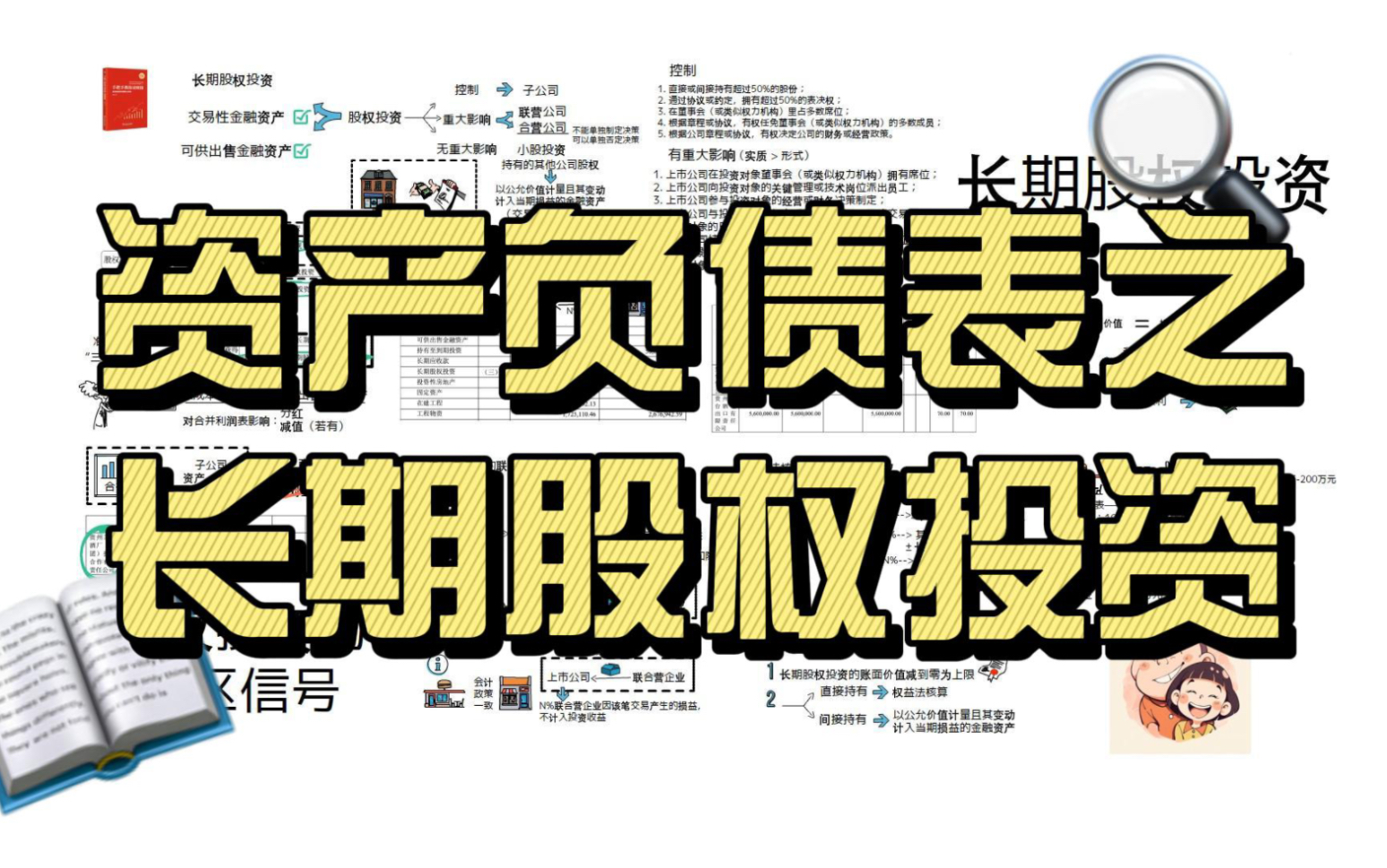 资产负债表之长期股权投资。