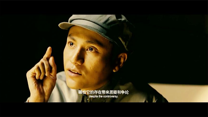 1964年10月16日中国爆发了一颗原子弹,成功地进行了第一次核试验