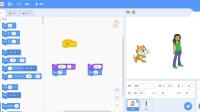 5、Scratch基础模块讲解:说话和思考模块