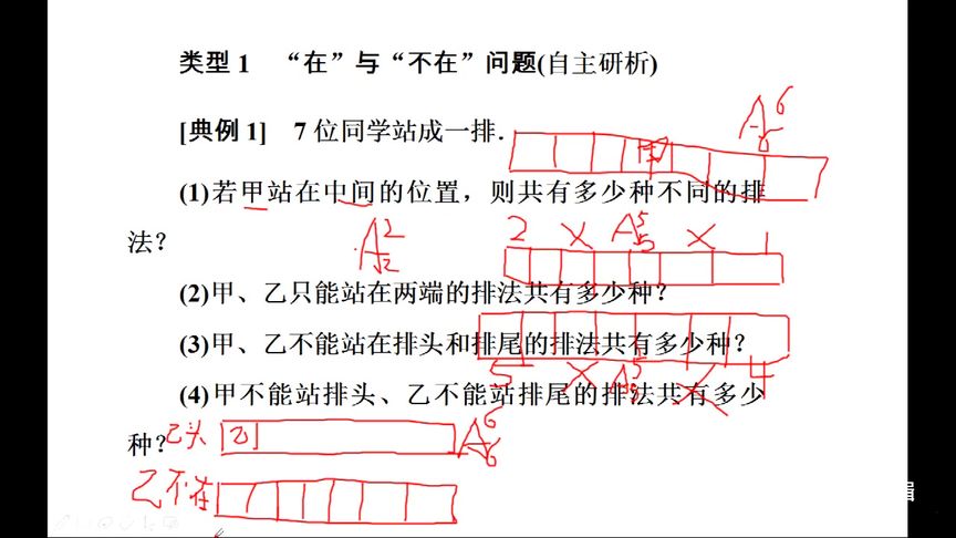 排列与排列数应用捆绑法插空法