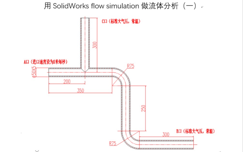 用SolidWorks flow simulation 进行流体分析(CFD) 一