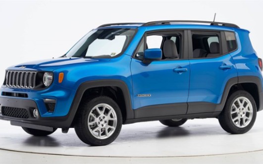 2021 吉普 自由侠 正面40%偏置可变形壁障碰撞测试(驾驶侧) v2.0 iihs
