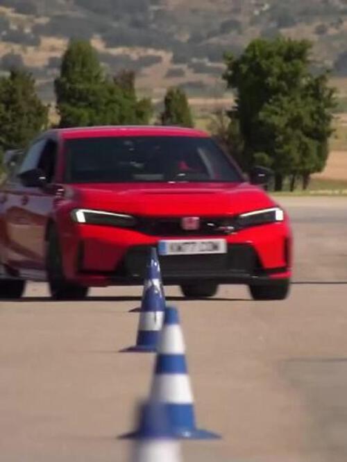 标称运动的思域type r的麋鹿测试成绩怎么样?