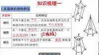 空间几何体的结构特征与表面积