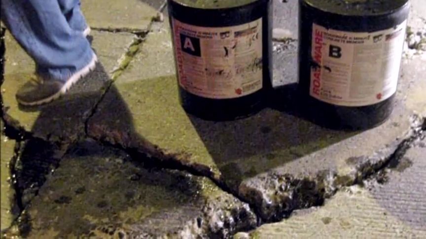 10分钟修补混凝土缺陷,15分钟通车