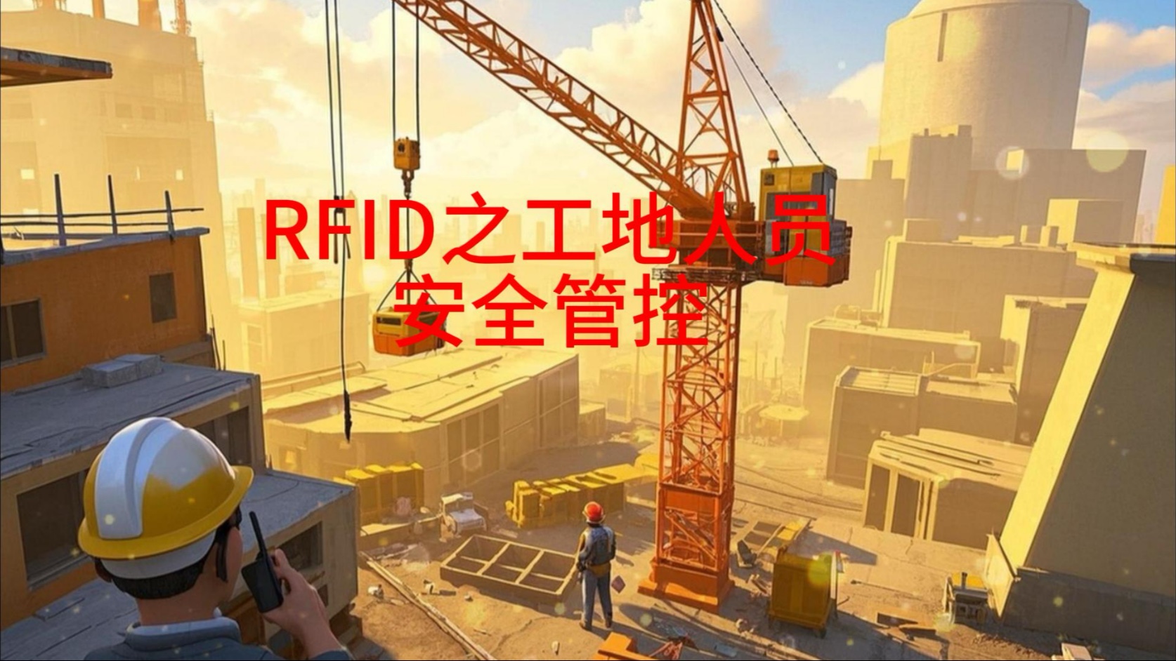 地铁工地的"智能护身符",让安全看得见!#RFID场景介绍 #RFID物连 #...