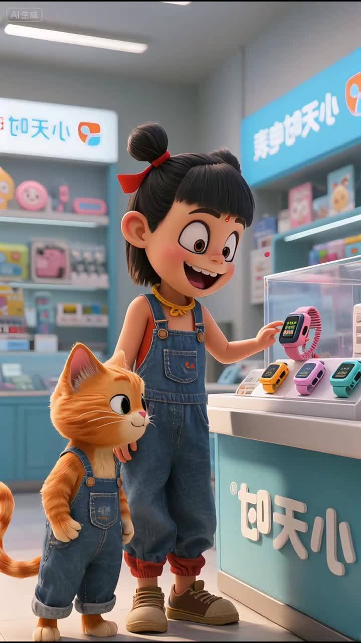 哪吒买电话手表