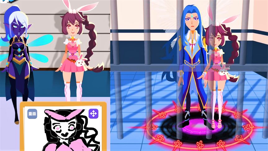 侦探小画家：我把穿着粉色小舞画出来，结果她和唐三一起飞出密牢