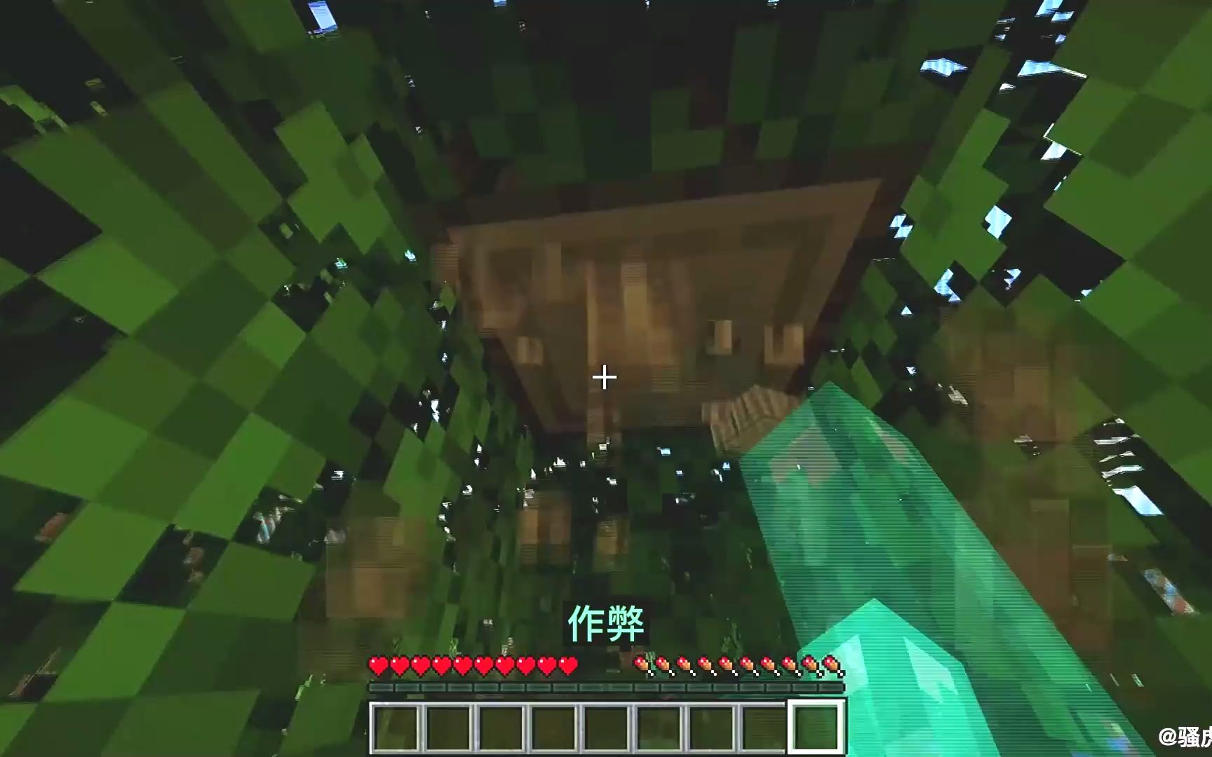 我的世界:被猪神追杀会怎么样?满满的压迫感!