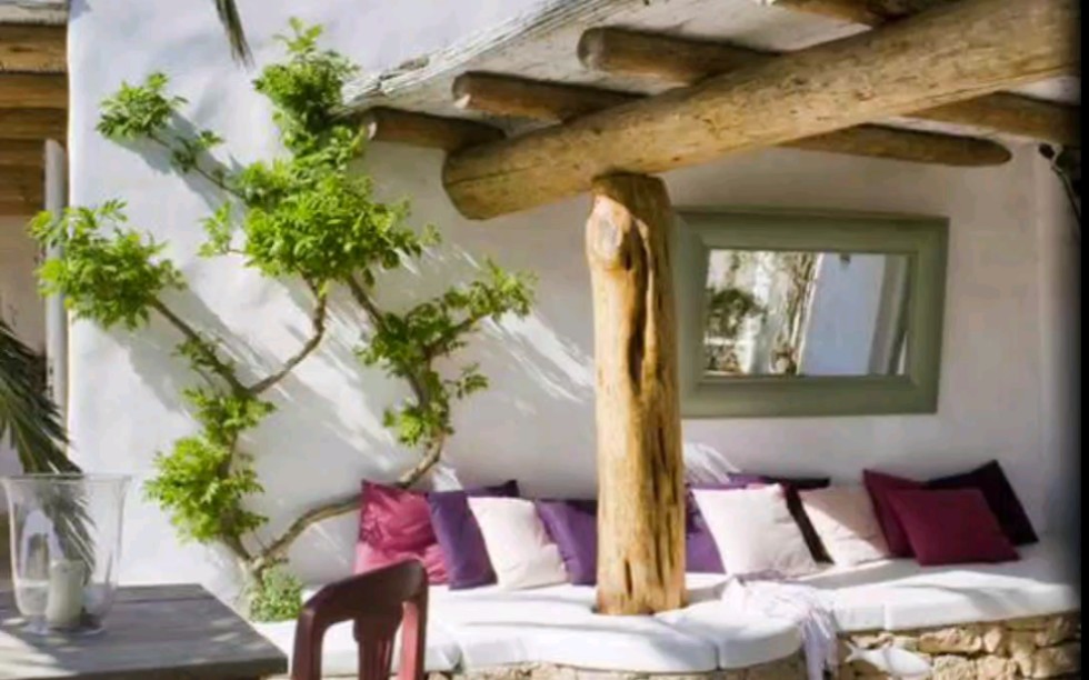 农村拆下来房子的木头,老瓦门窗等老东西再也不要随便丢掉了,设计师...