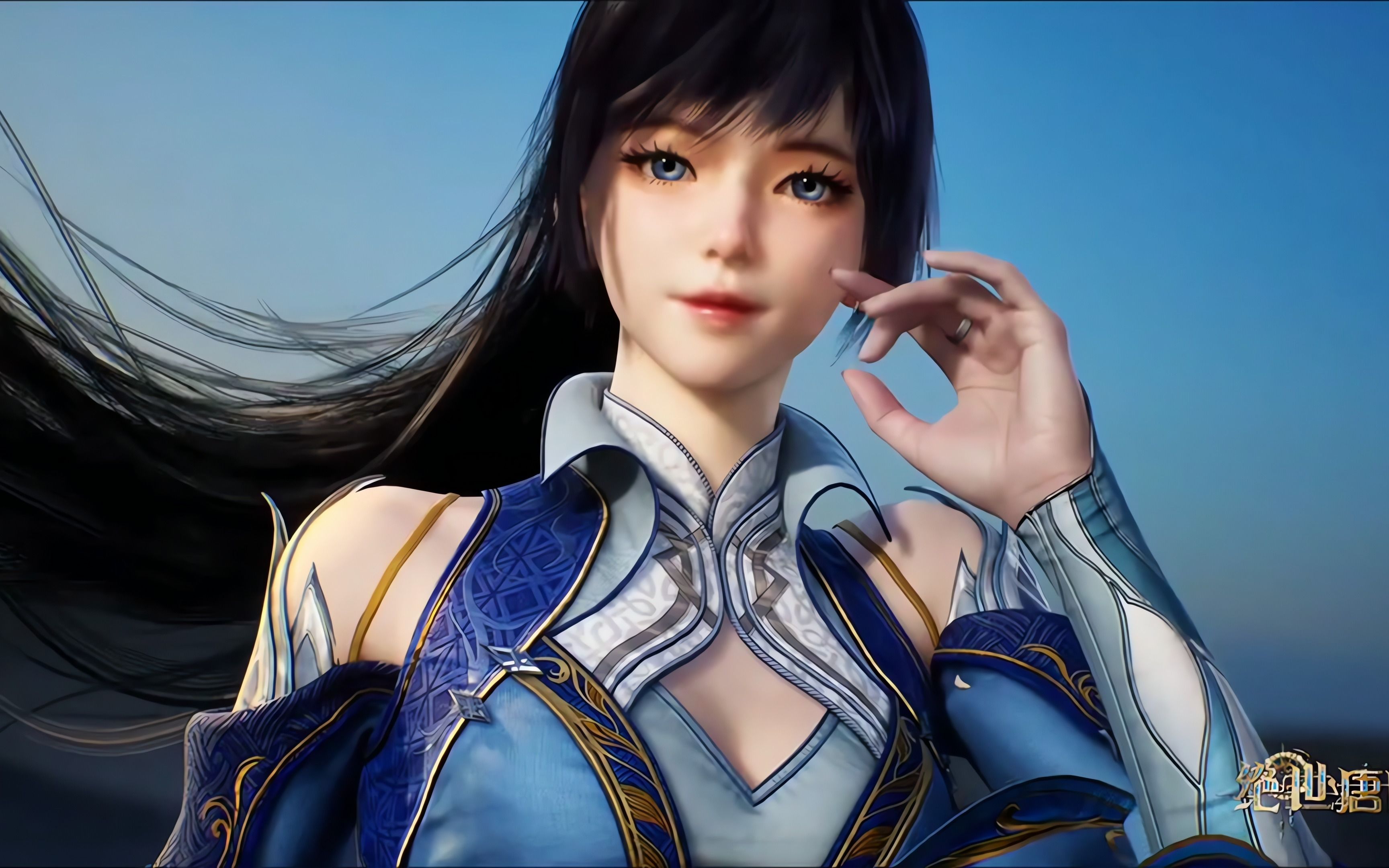 【斗罗大陆2绝世唐门】蓝银圣女'唐雅'登场!这容颜气质有点像小舞姐吖~