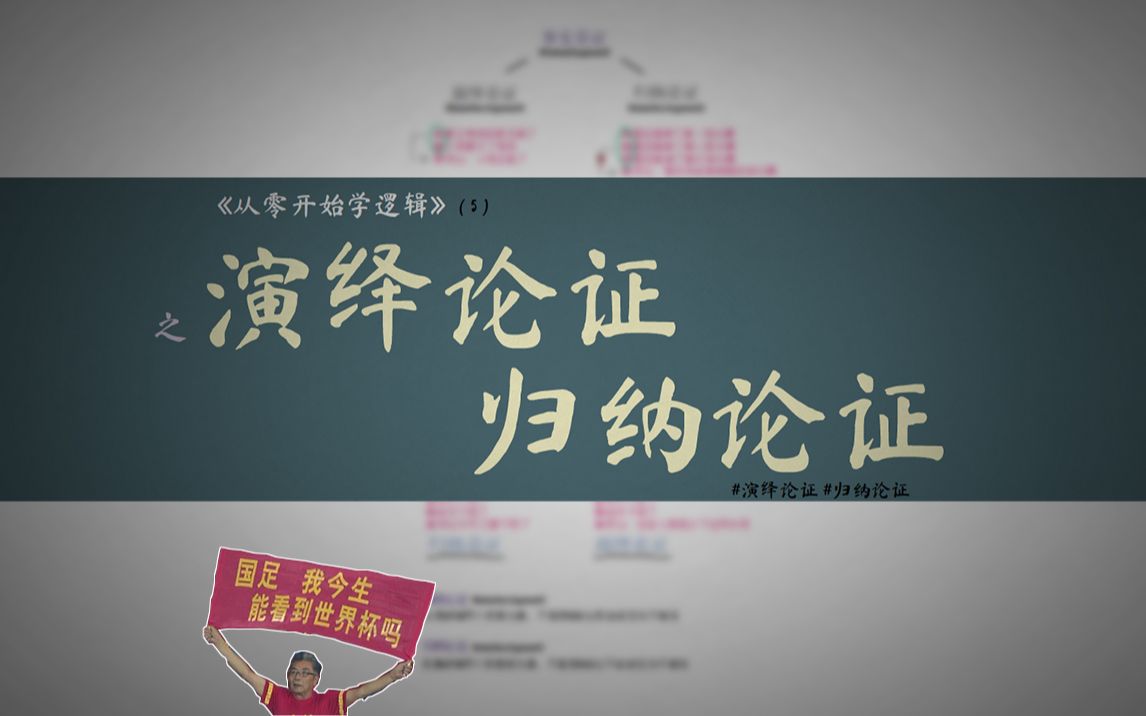 【从零开始学逻辑】演绎论证&归纳论证