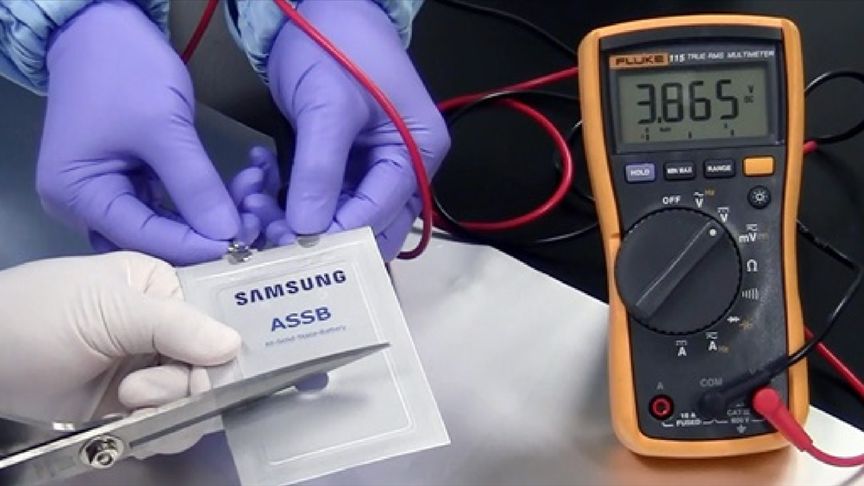 三星全新固态电池技术曝光,大幅提升电动汽车续航里程