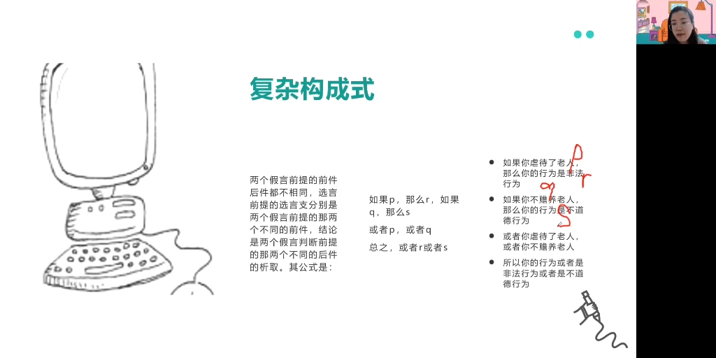 逻辑学二难推理自讲作业,勿进