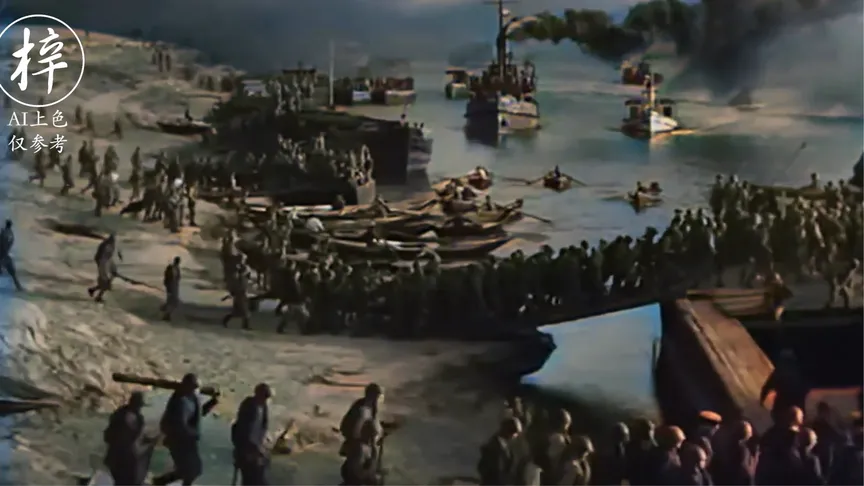二战老黑白电影修复上色 斯大林格勒保卫战(1949苏联)