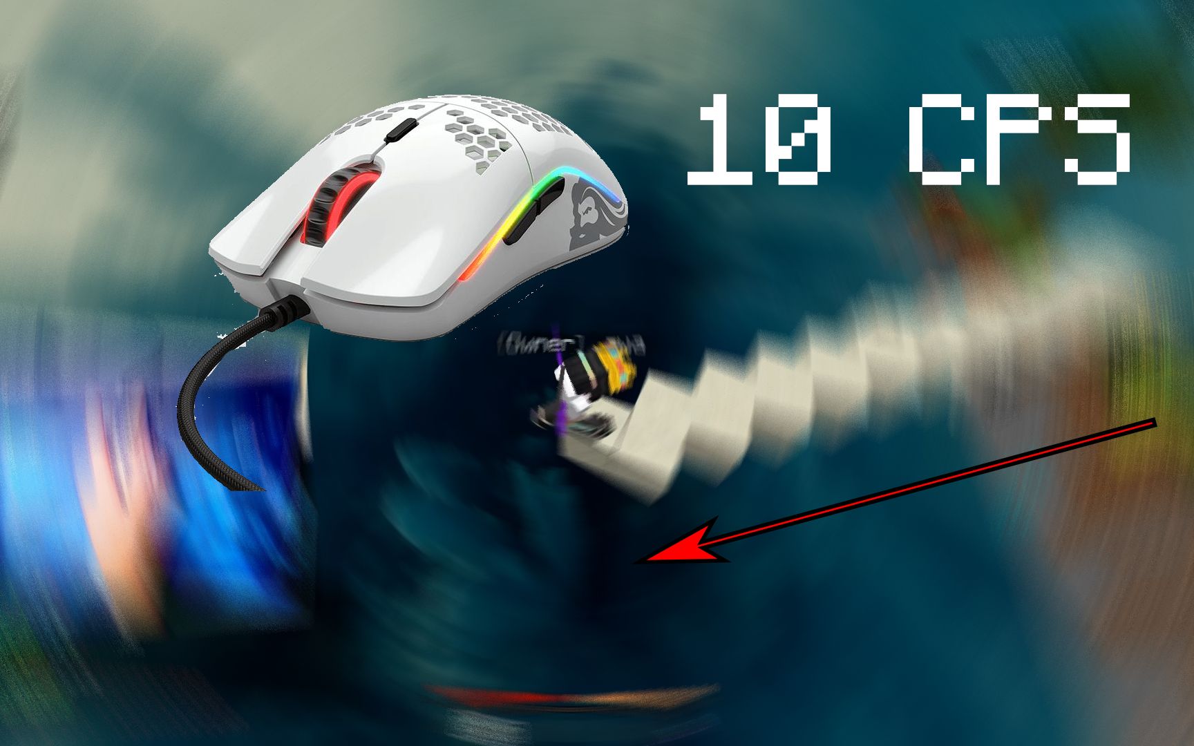 瞄准>CPS ? 使用Model O打出了13格自救?露手+鼠标声音!.qwq