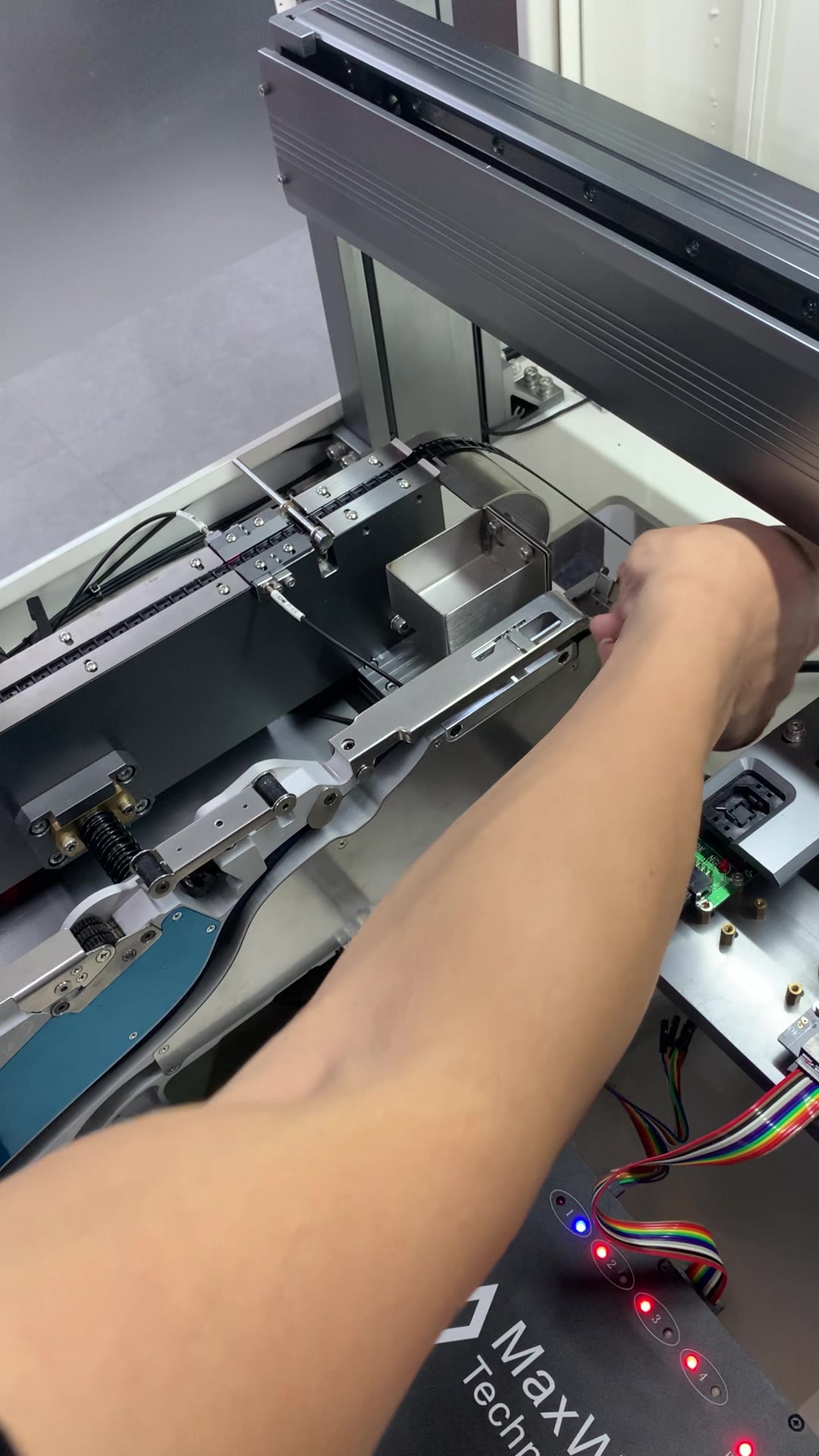 芯片烧录机-机器工作过程、操作流程