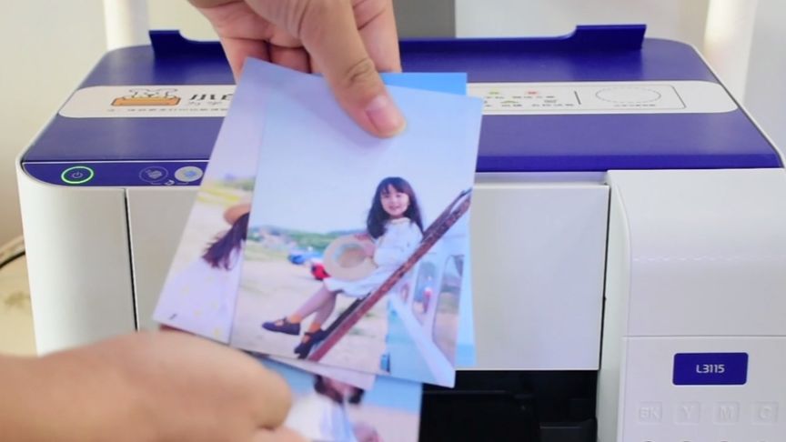 不仅仅是一台学习打印机它还能打印无边距照片~