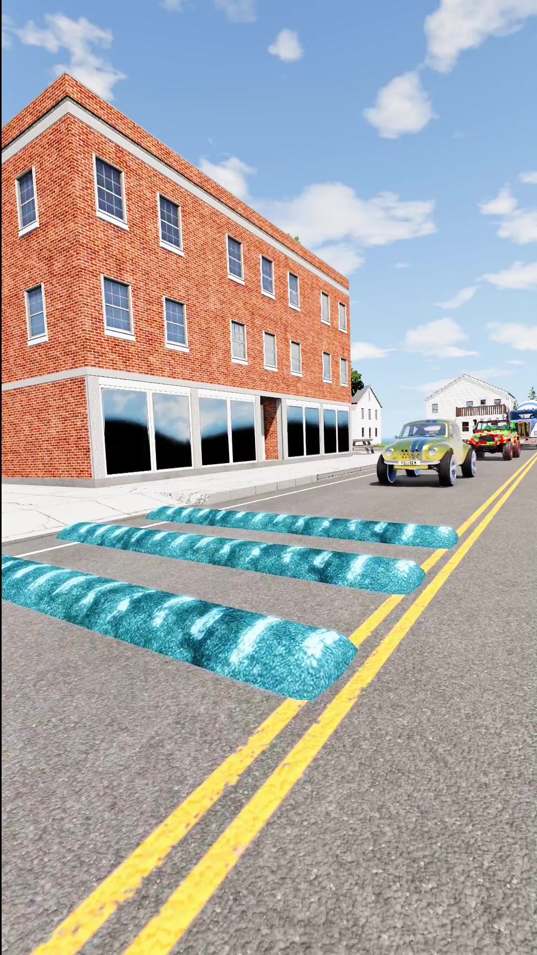 #汽车 #儿童油罐车玩具视频 #车祸模拟器 #超大卡车玩具 #驾驶游戏模拟