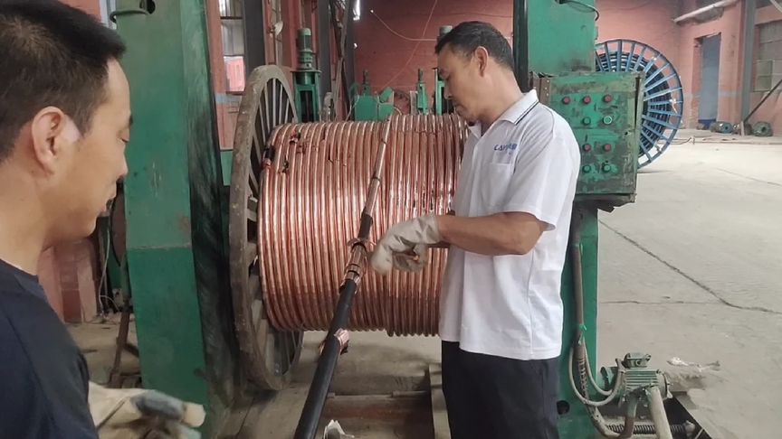 国网高压交联电缆线芯局放击穿刨线全过程,外观偏心度交联度正常