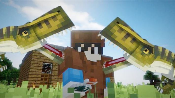 恋墨 我的世界侏罗纪公园第45期 DNA提取器