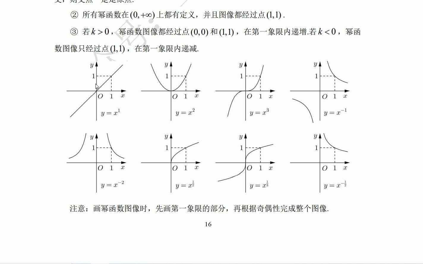 高中数学函数幂函数,指数函数,对数函数知识梳理1