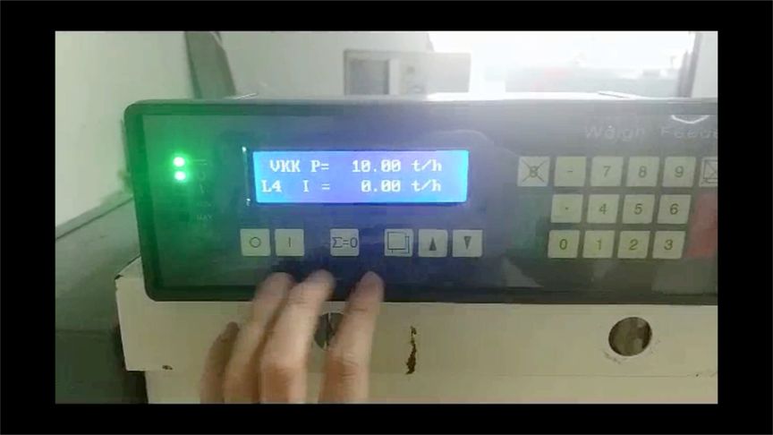 JY500B1电子皮带秤控制器自动称重仪表恢复出厂设置视频教程