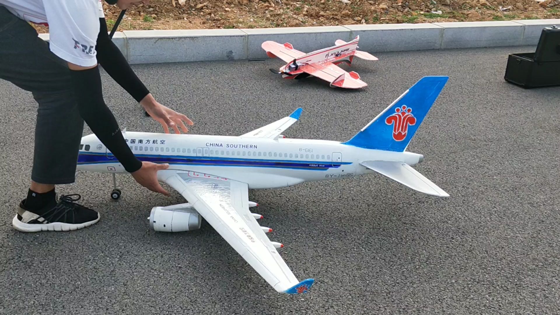 jimgs出品·大连小窑湾飞南方航空空客A320 航模
