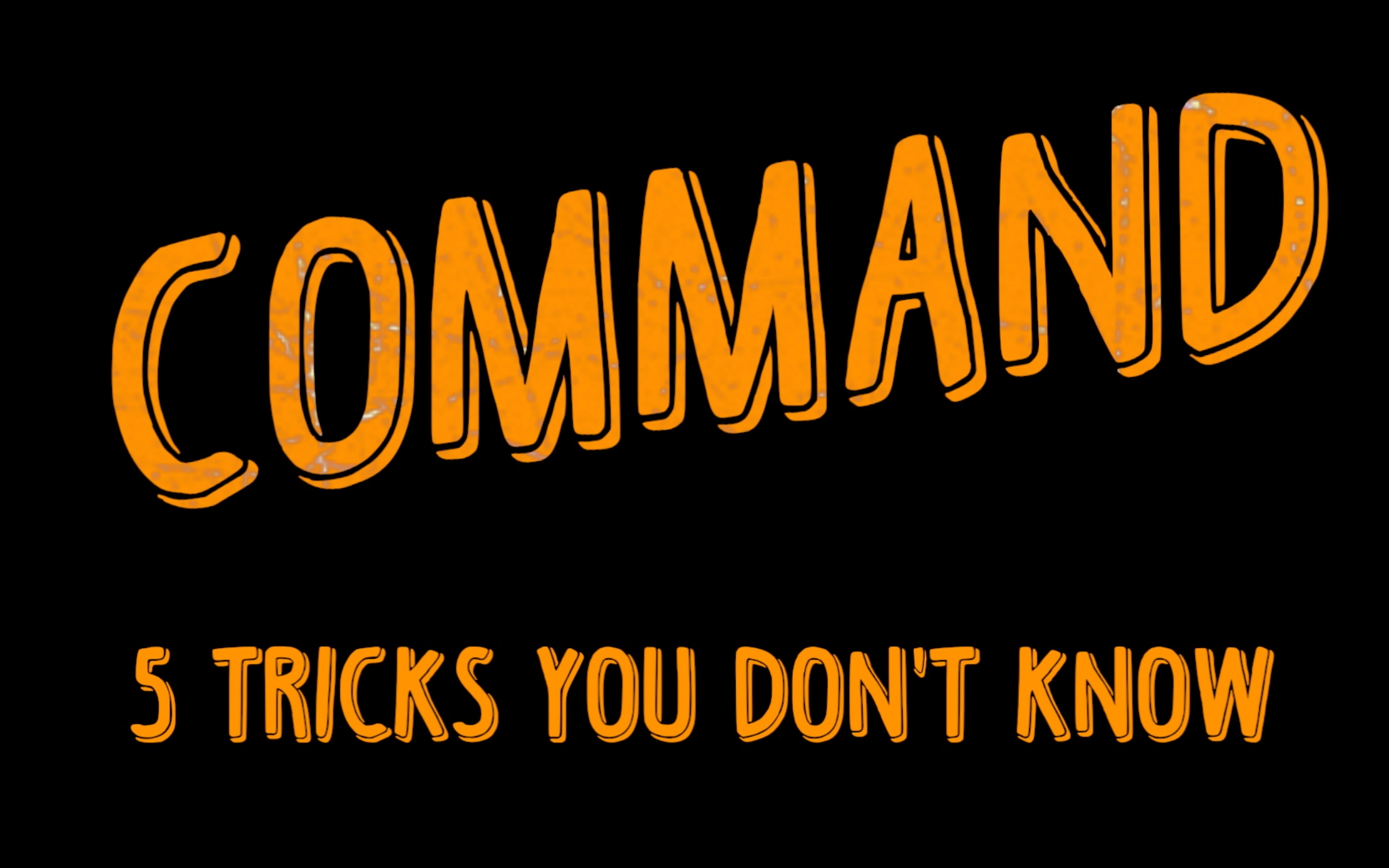Command 这 5 个隐藏技巧,99%的人都不知道,能大大提升Mac使用效率