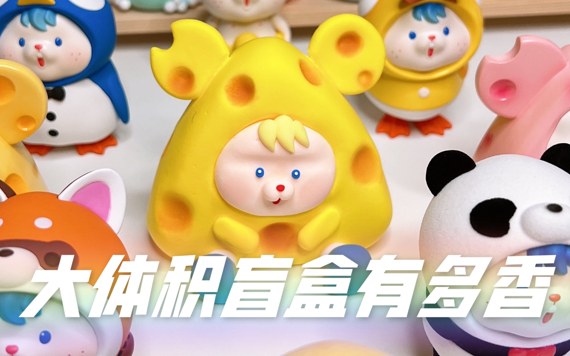 盲盒拆箱丨一手握不住的YOBY动物表演课系列