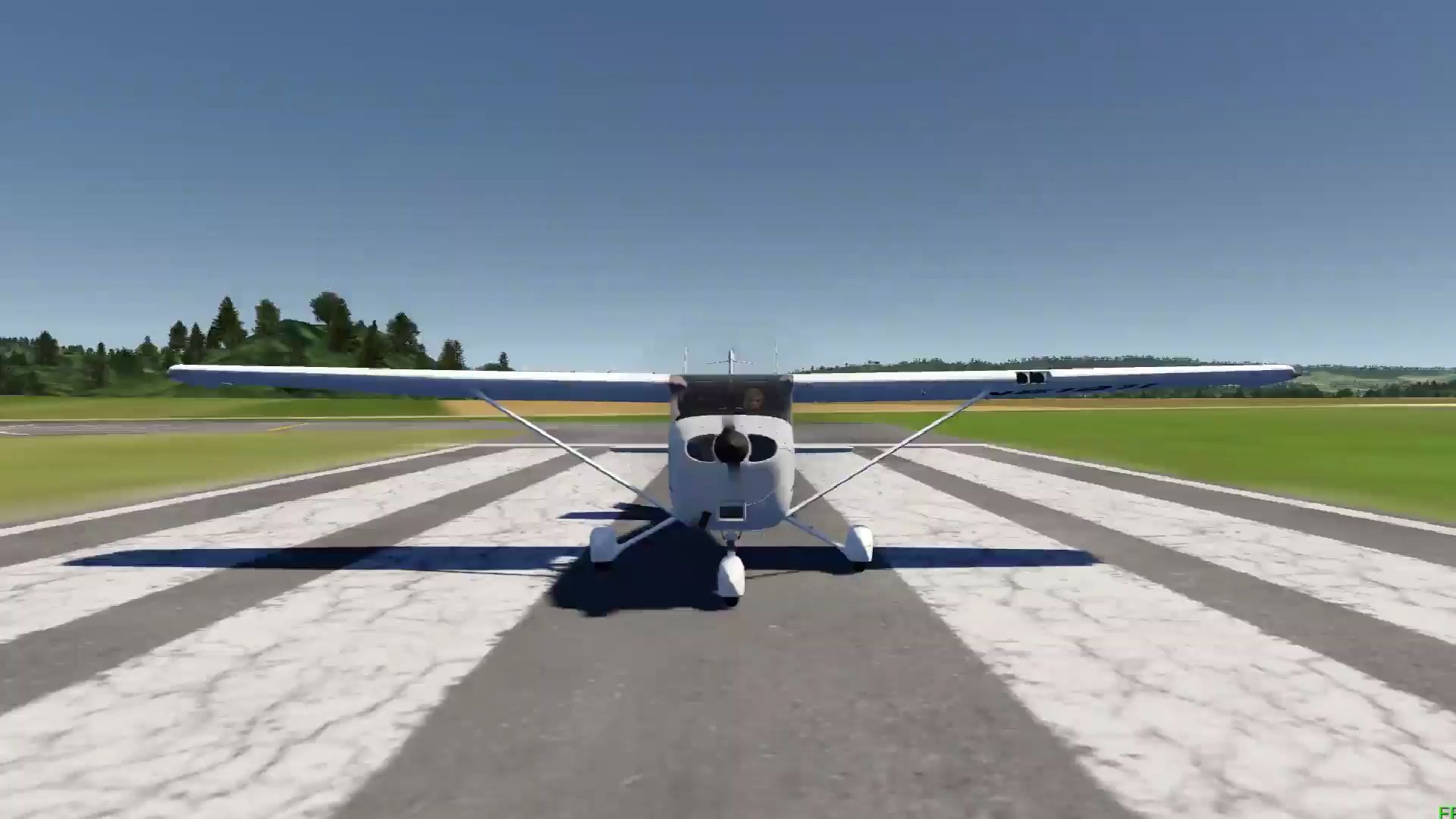 微软模拟2004— 塞斯纳172SP北京至天津转场飞行